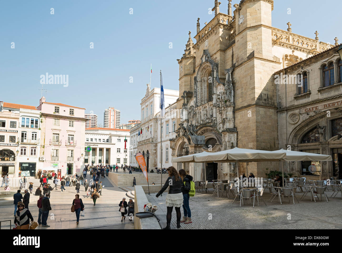 Monastery of santa cruz hi-res stock photography and images - Alamy