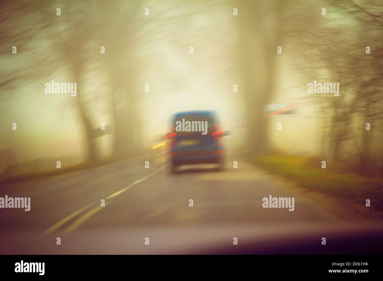 Car speed drive fast blur road hi-res stock photography and images - Alamy