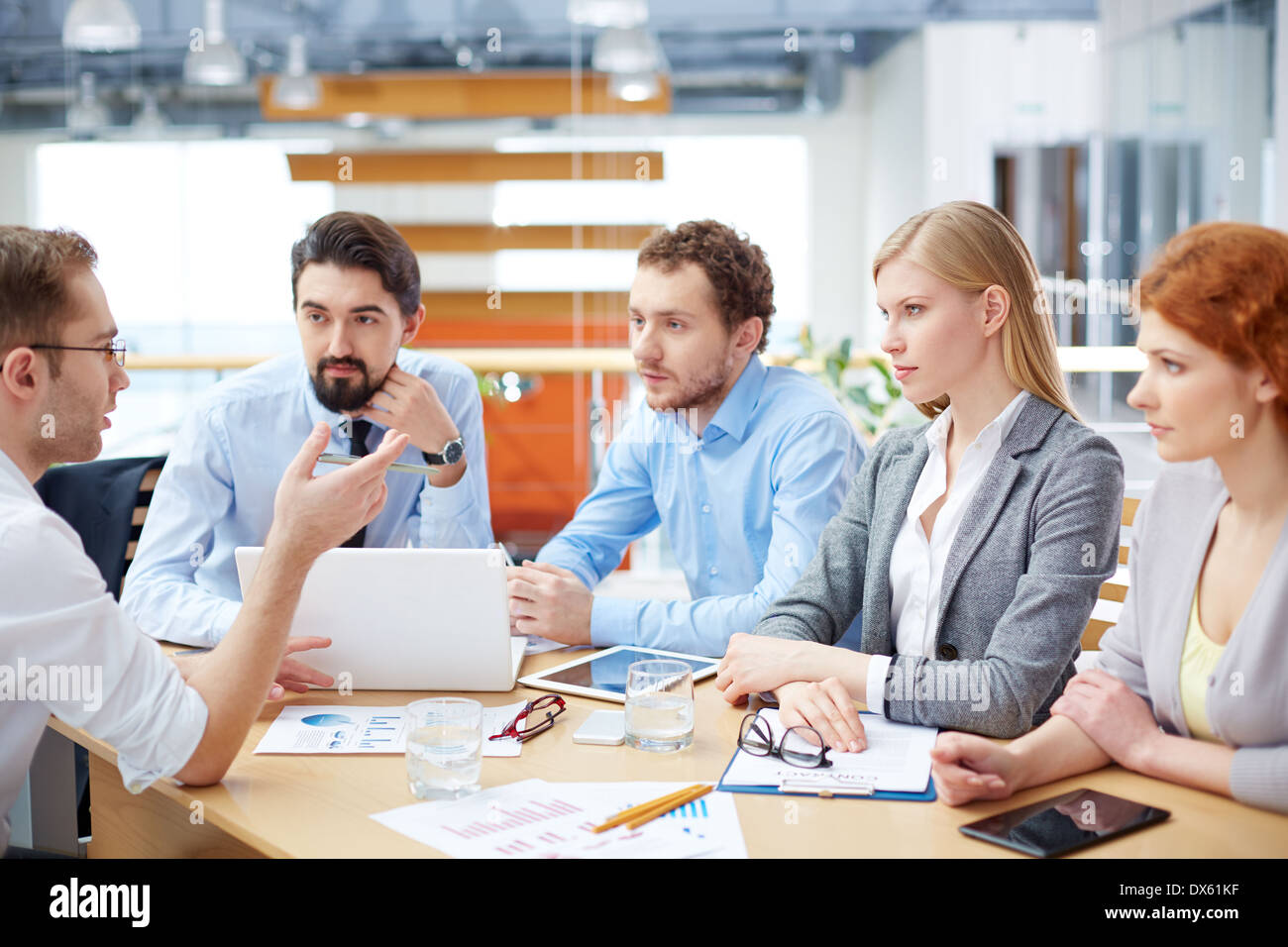 Serious Business People Meeting