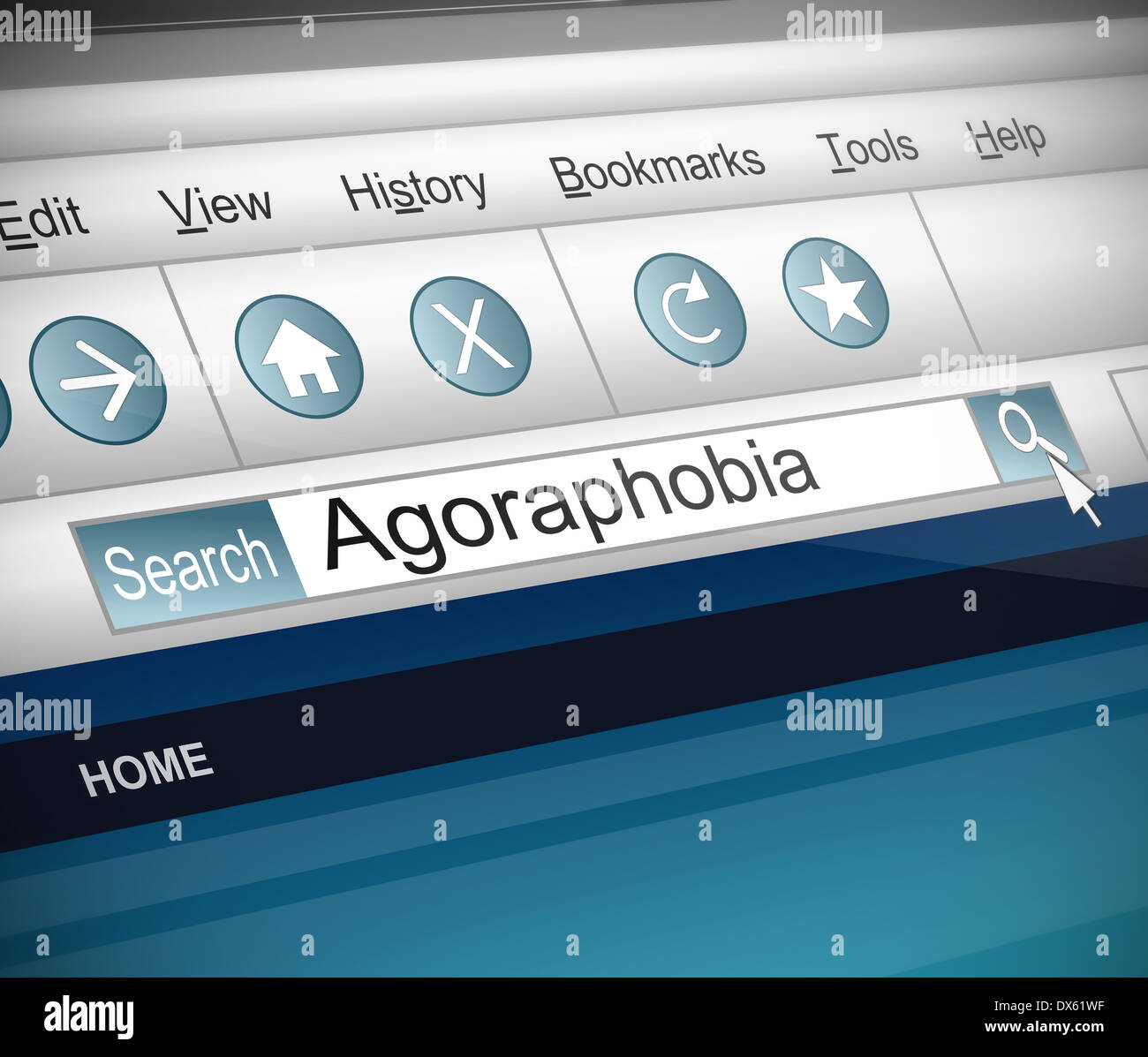 Agoraphobia word hi-res stock photography and images - Alamy