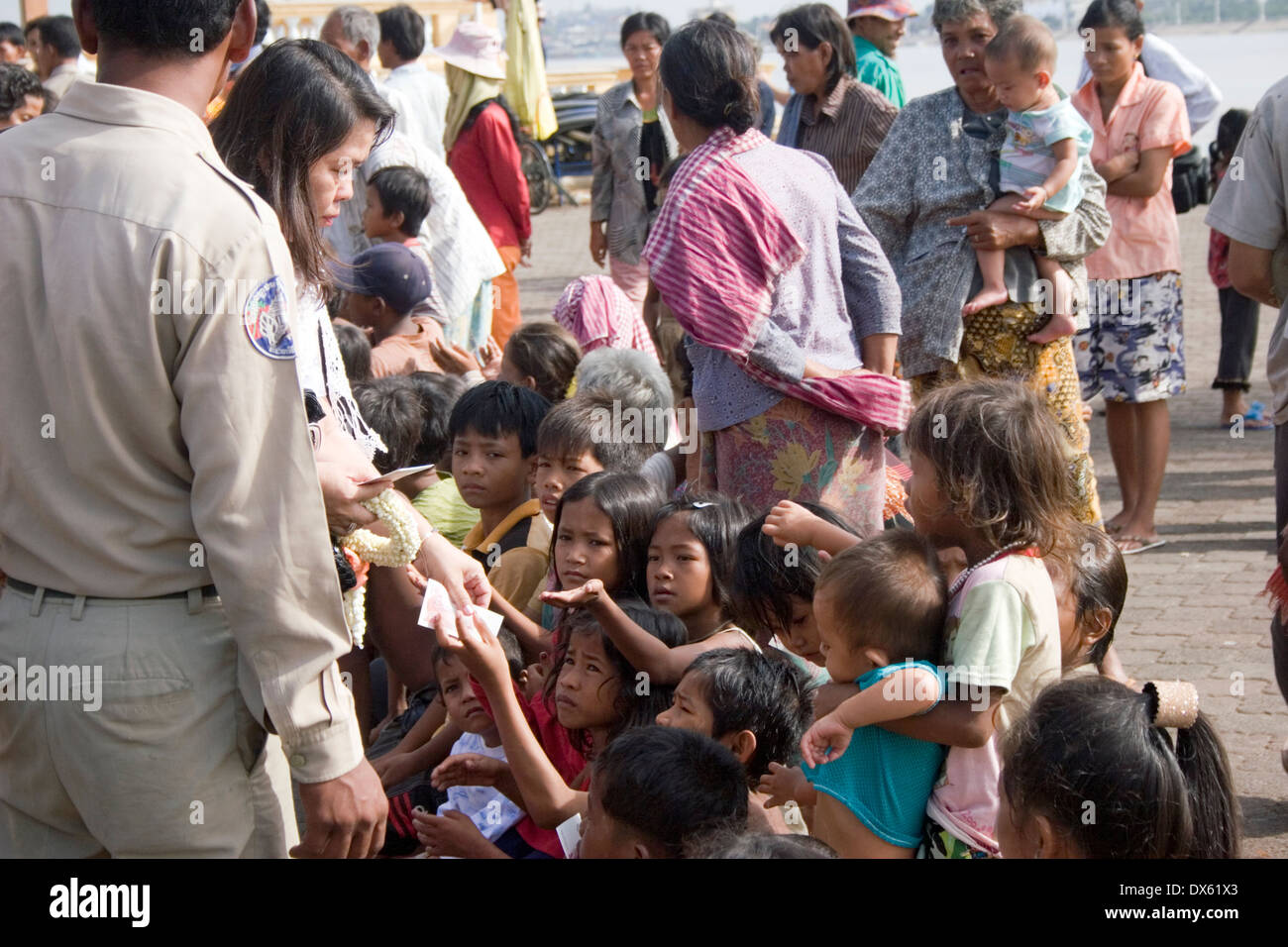 Giving Money To The Poor Kid