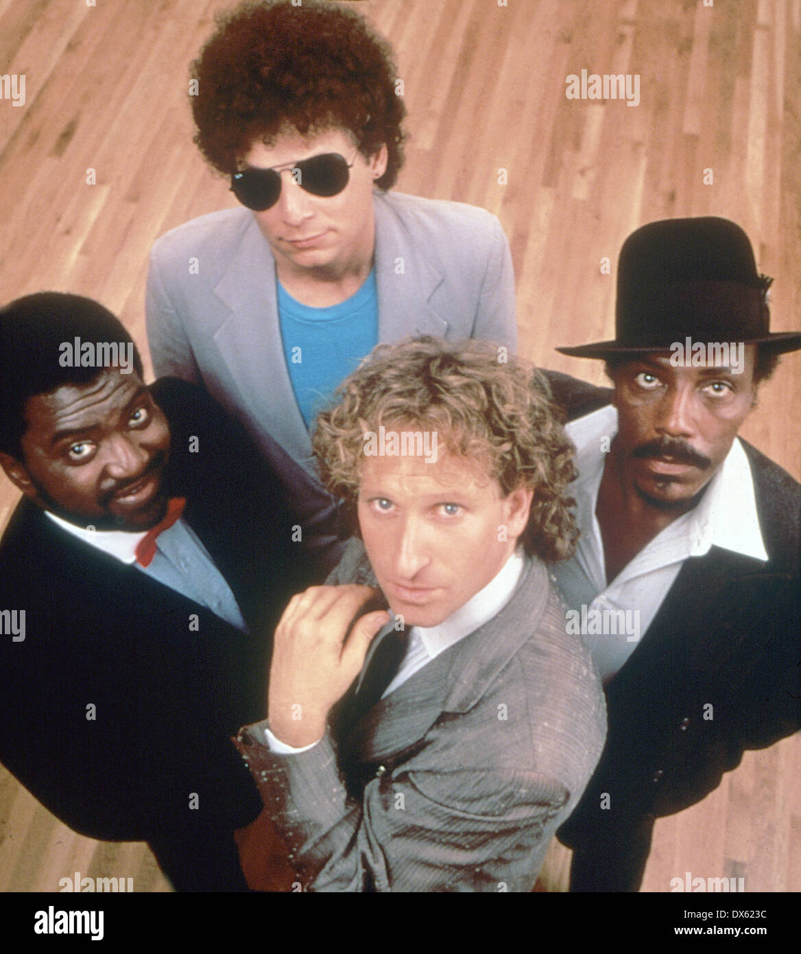 WAS NOT WAS promotional photo of American pop group about 1983 Stock ...