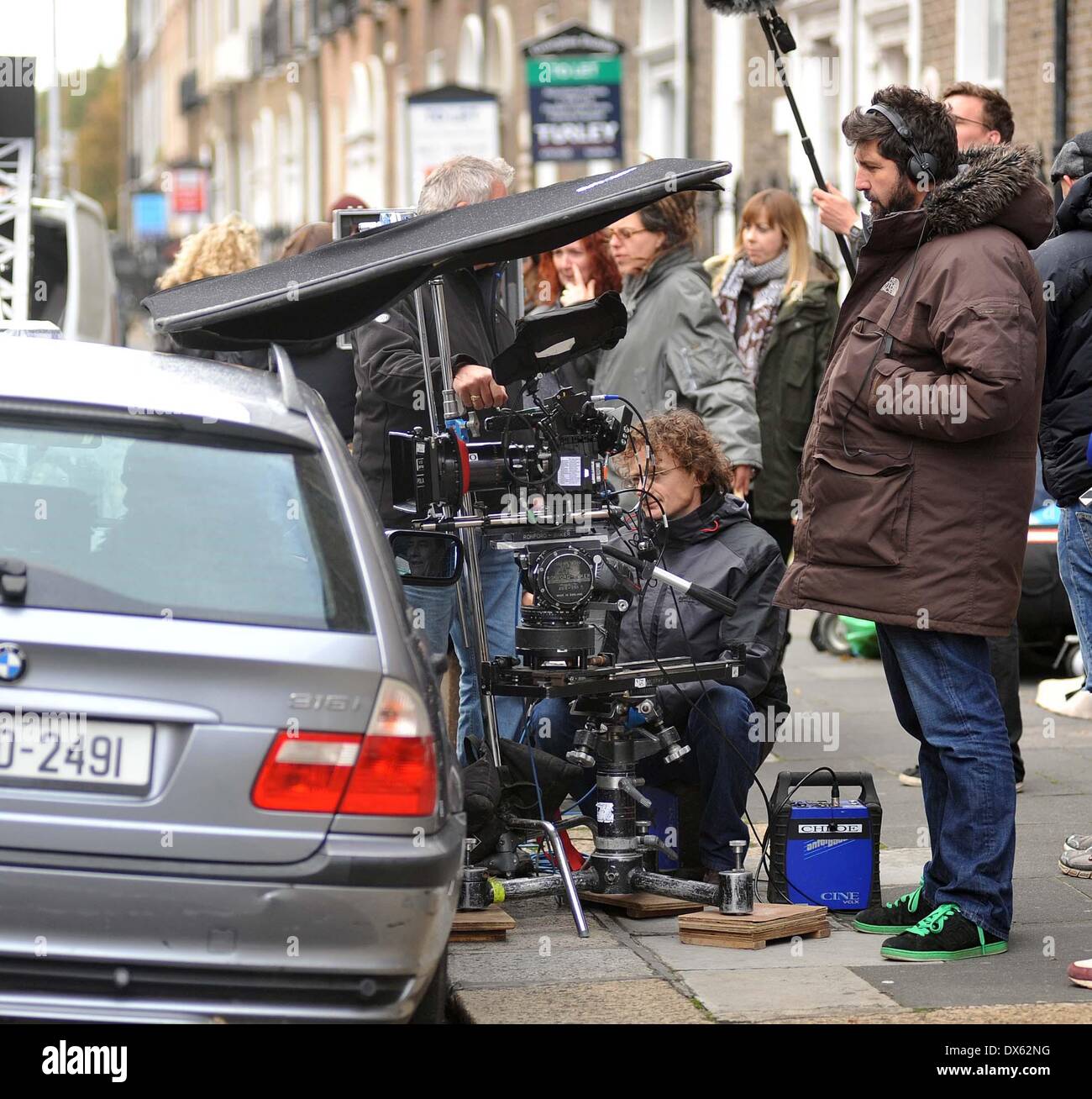 John Conroy The film set of 'The Sea' in Dublin Dublin, Ireland - 26.10 ...