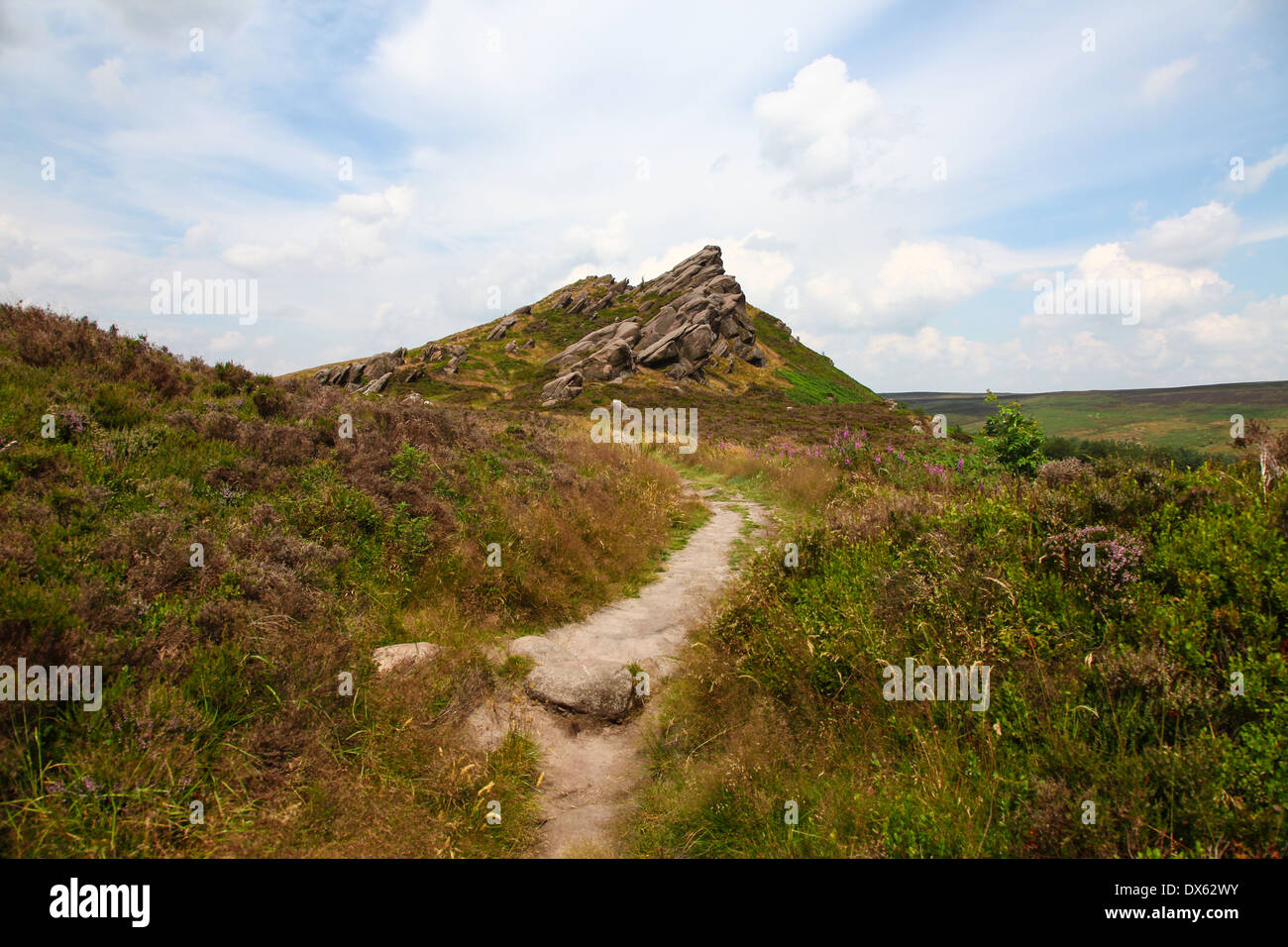 Ramshaw Rocks The Roaches Staffordshire Stock Photo - Alamy