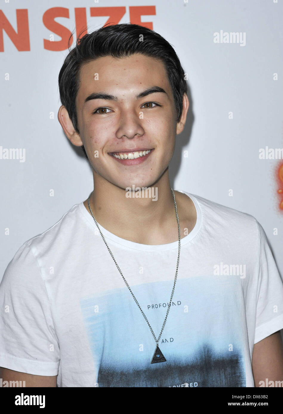 Ryan Potter The premiere of Paramount Pictures' 'Fun Size' at Paramount ...