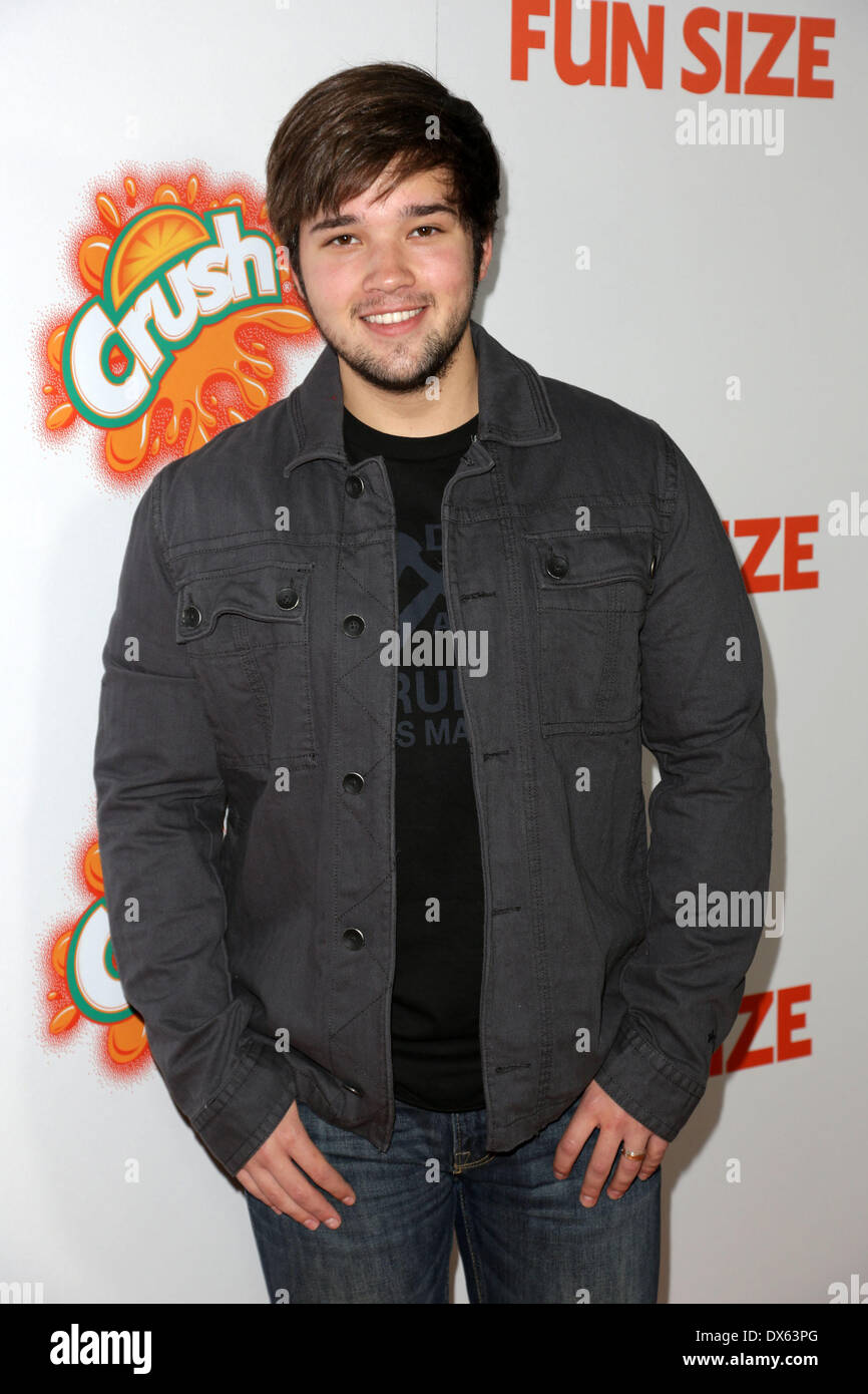 Nathan Kress The premiere of Paramount Pictures' 'Fun Size' at ...