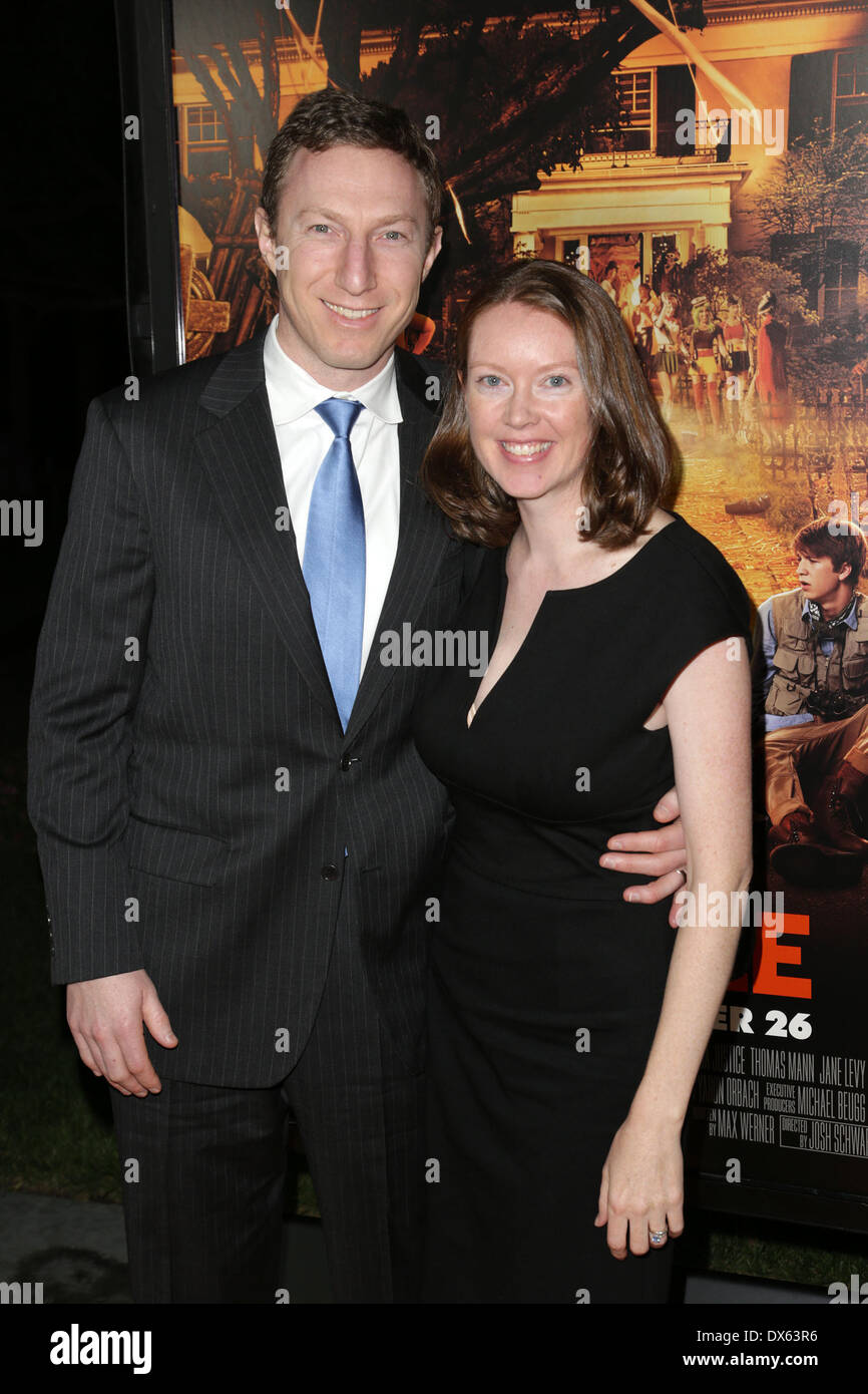 Max Werner and guest The premiere of Paramount Pictures' 'Fun Size' at ...