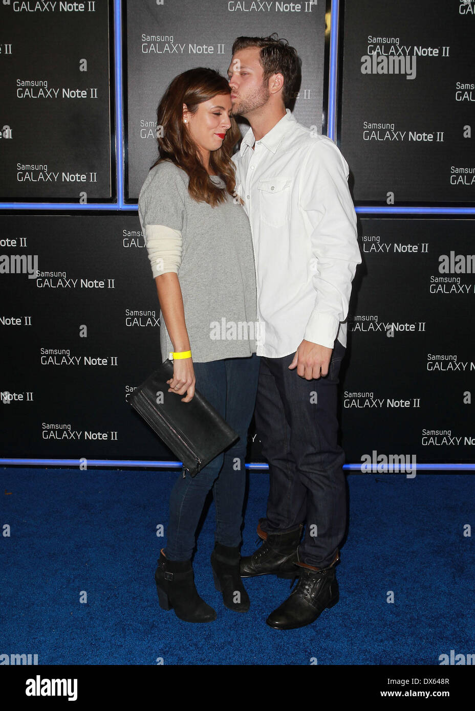 Jamie Lynn Sigler and Cutter Dykstra Samsung Mobile Launch Party For ...