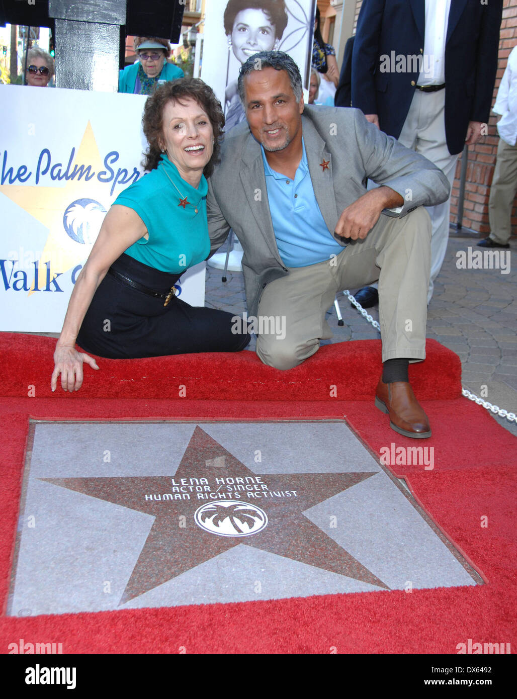Michele Hart and William Jones Palm Springs Walk of Stars to honor Lena ...