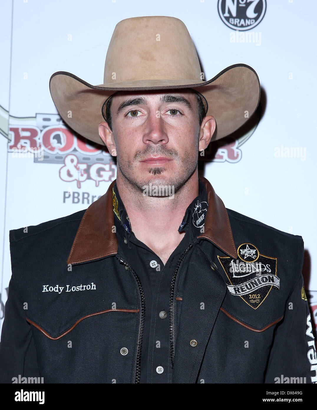 Kody Lostroh Professional Bull Rider Superstars walk the red carpet at ...