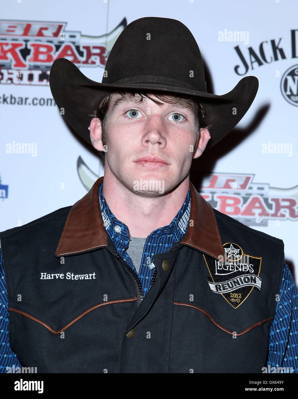 Harve Stewart Professional Bull Rider Superstars walk the red carpet at ...