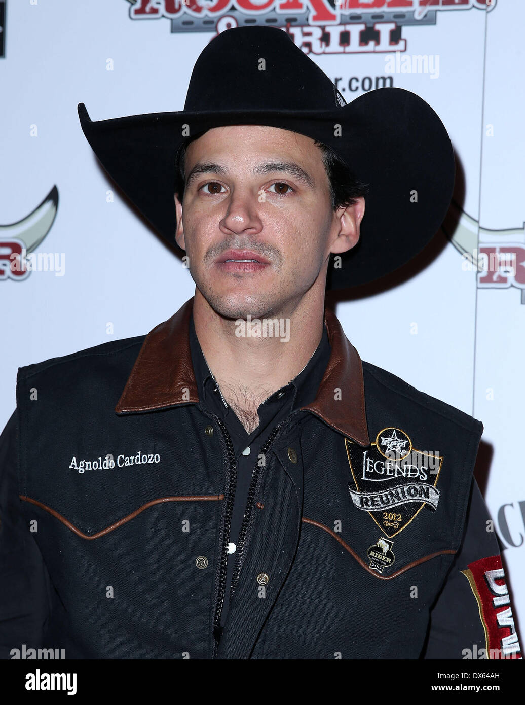 Agnoldo Cardozo Professional Bull Rider Superstars walk the red carpet ...