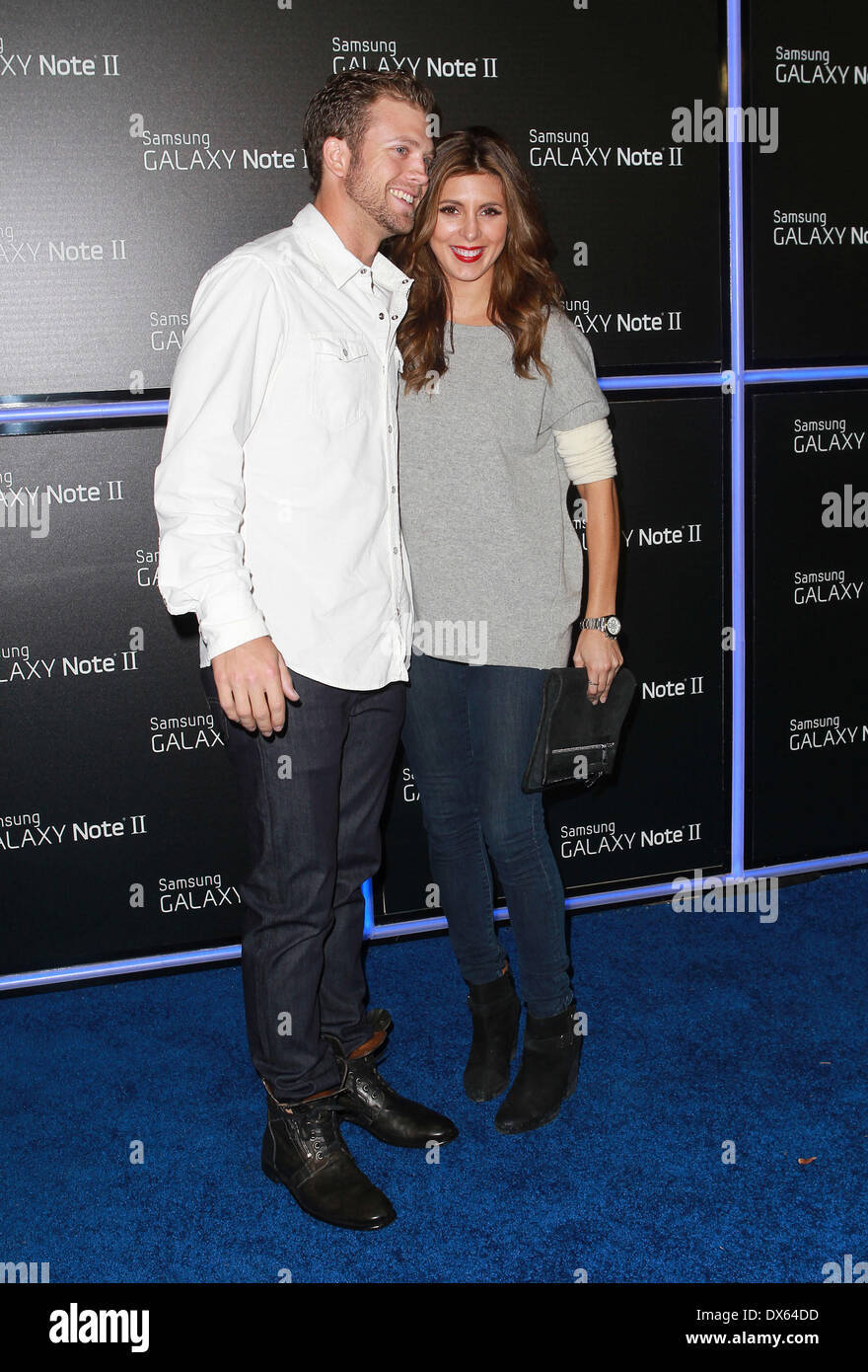 Jamie Lynn Sigler and Cutter Dykstra Samsung Mobile Launch Party For ...