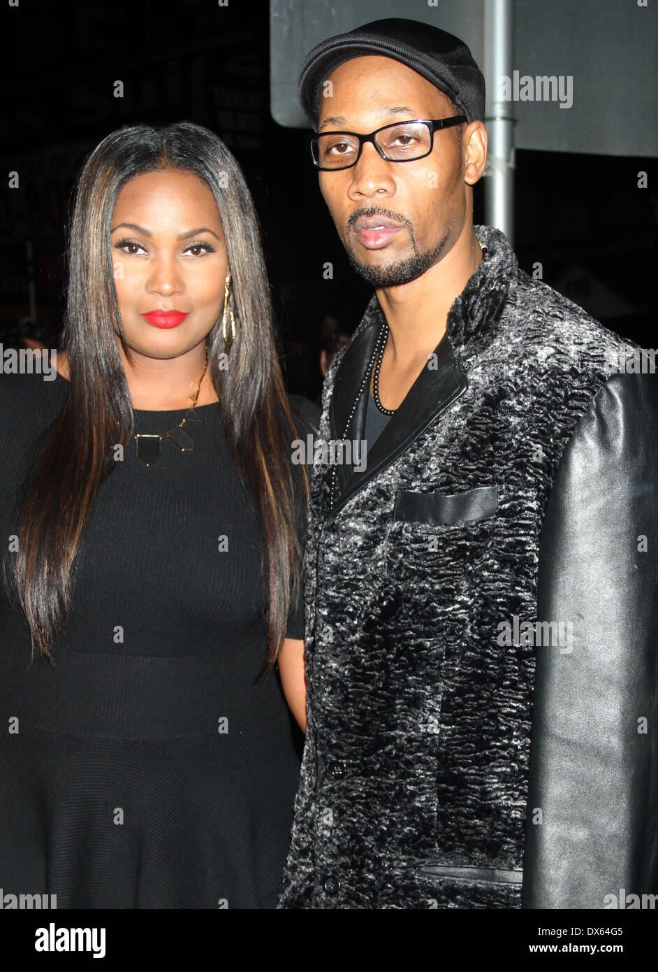 Rza and Talani Rabb 'The Man With The Iron Fists' screening at the ...
