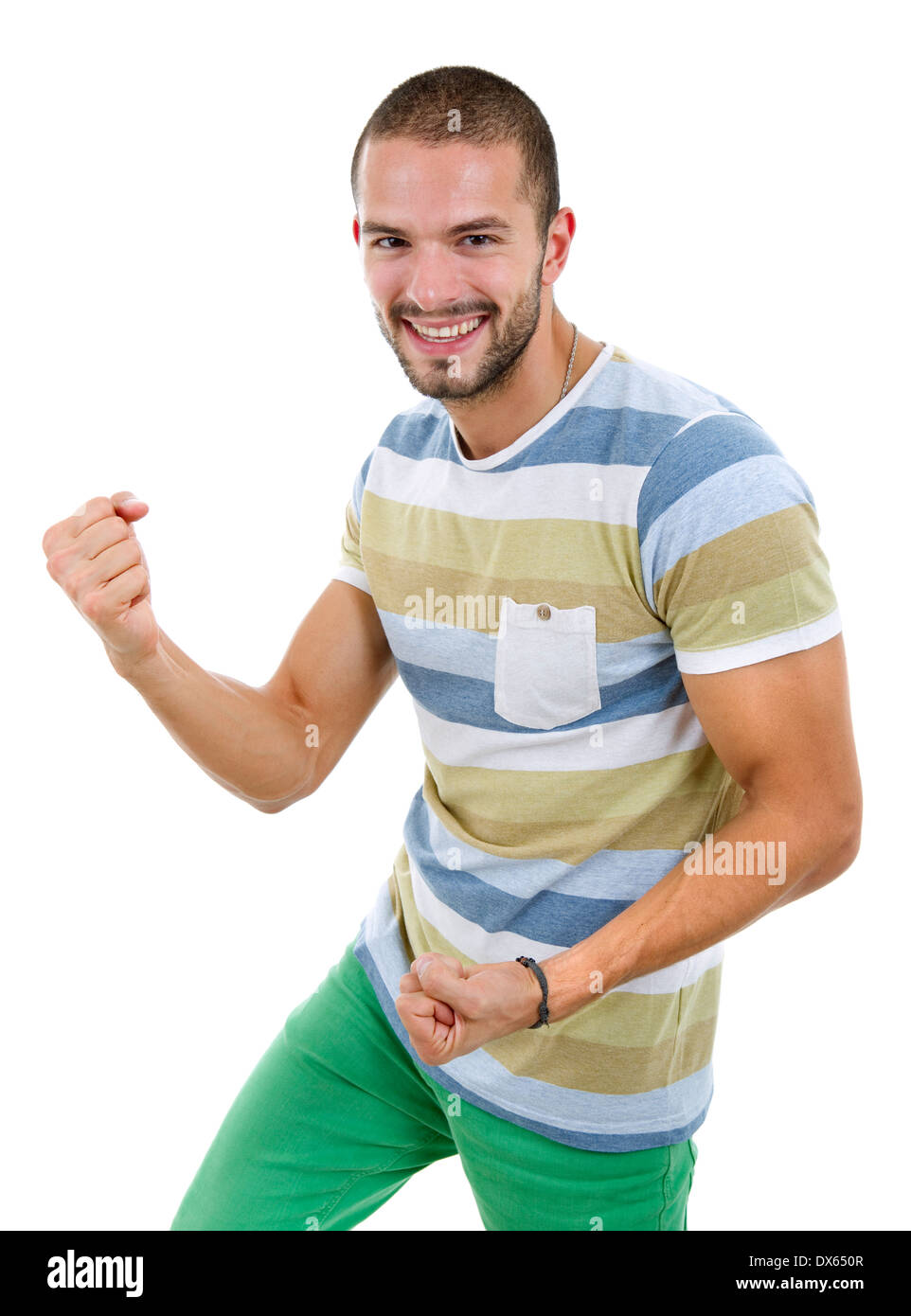 Young winner Cut Out Stock Images & Pictures - Alamy