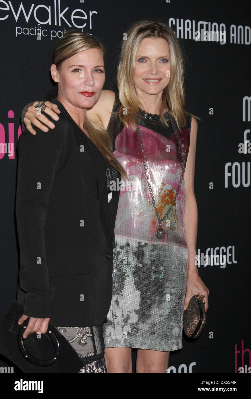 DeeDee Pfeiffer, Michelle Pfeiffer arrives at "The Pink Party '12" at ...