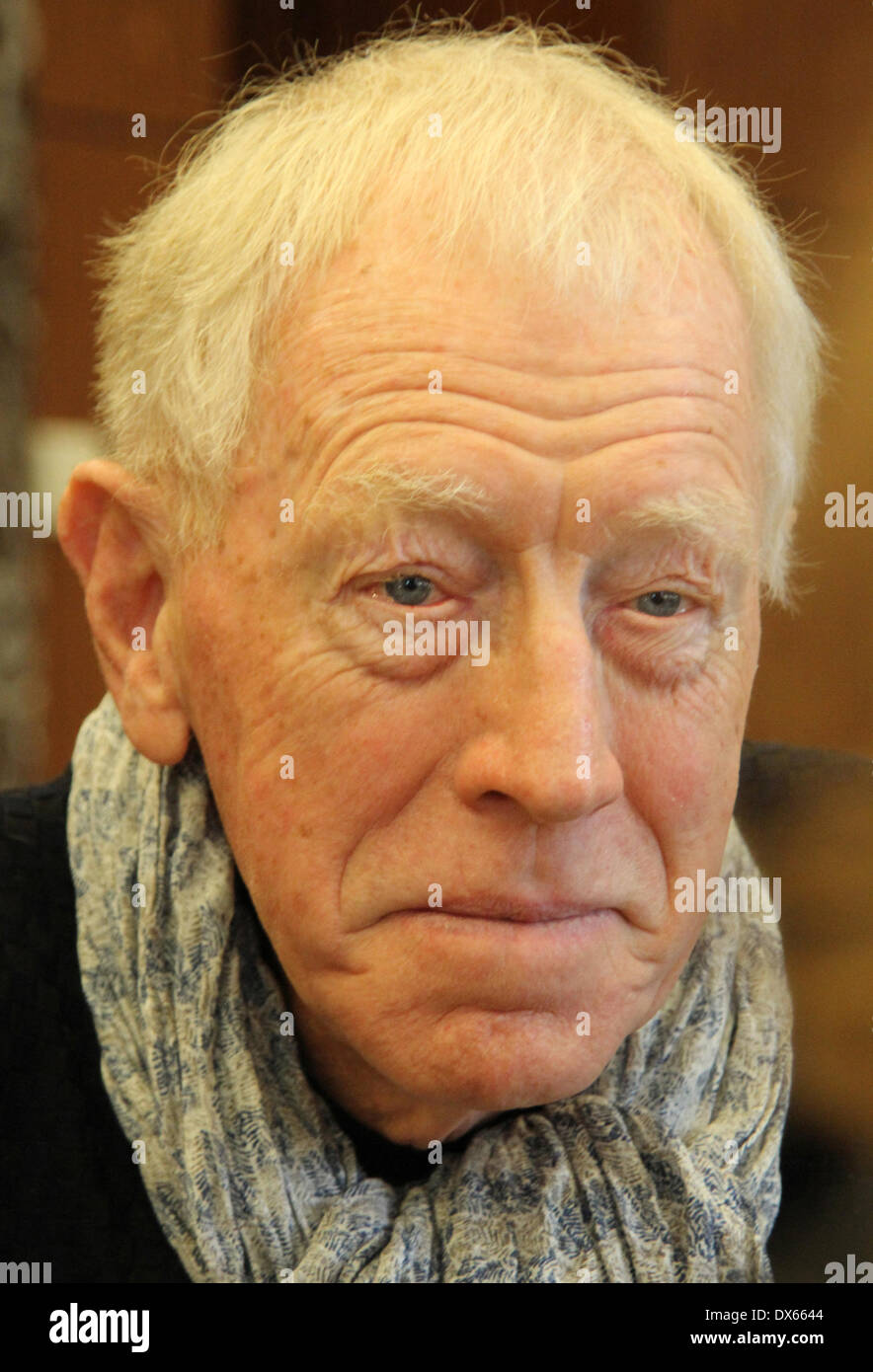 Swedish actor Max von Sydow in Moscow Moscow, Russia - 27.10.12 ...