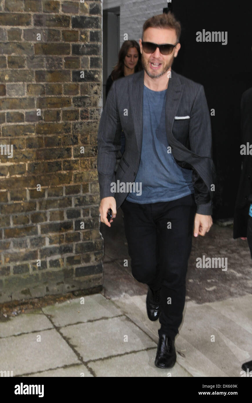 Gary Barlow 'The X Factor' contestants at the rehearsal studios London ...