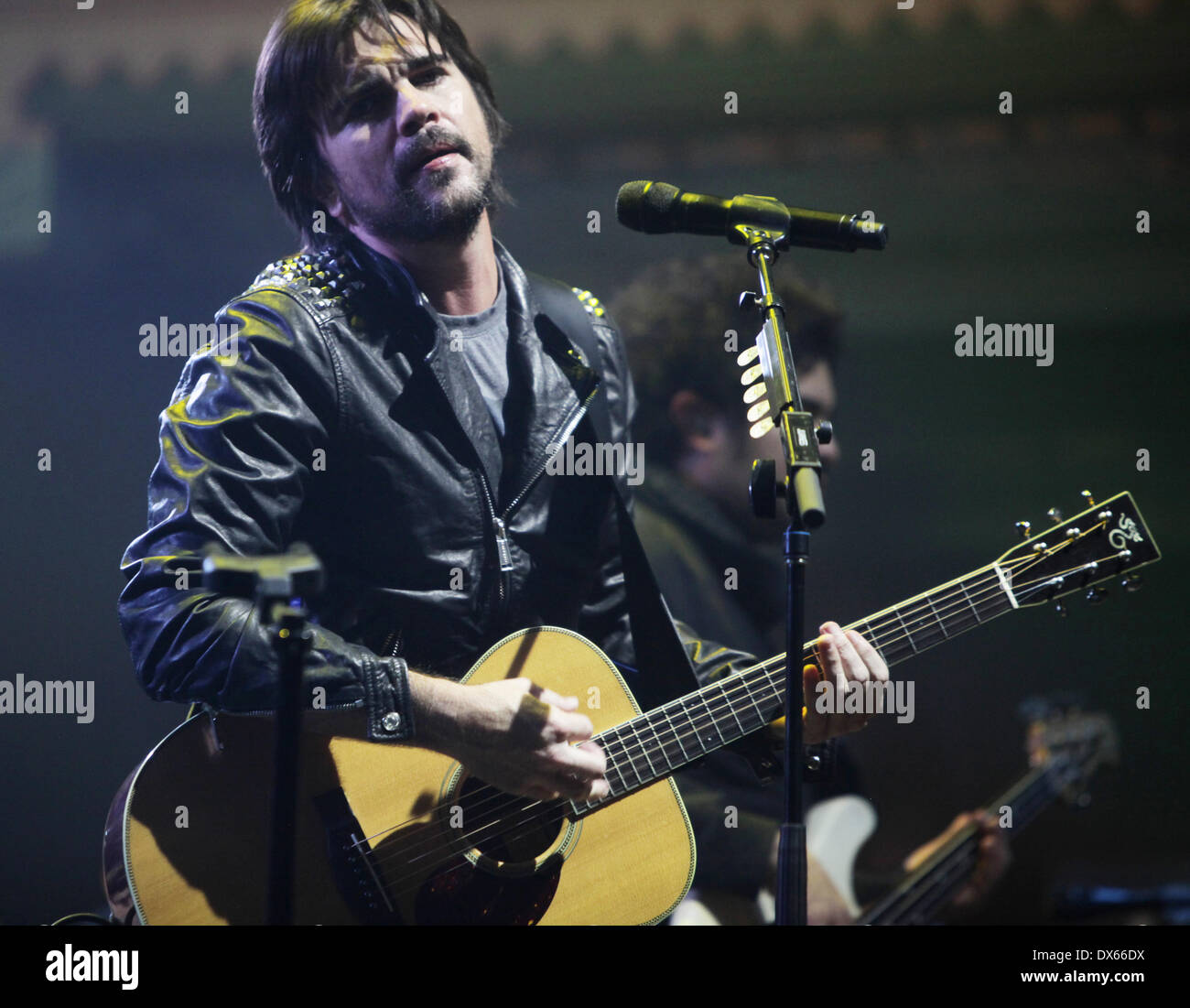 Colombian singer Juanes performing live at Paradiso Amsterdam, Holland ...