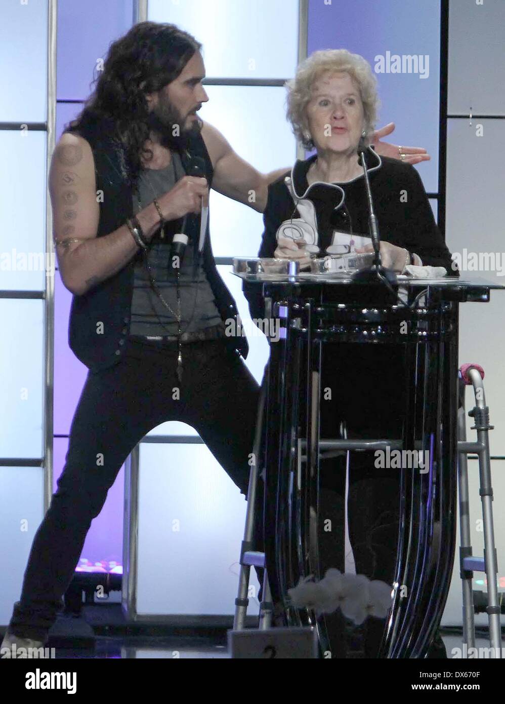 Russell Brand, Peggy Albrecht Friendly House LA Annual Awards Luncheon ...