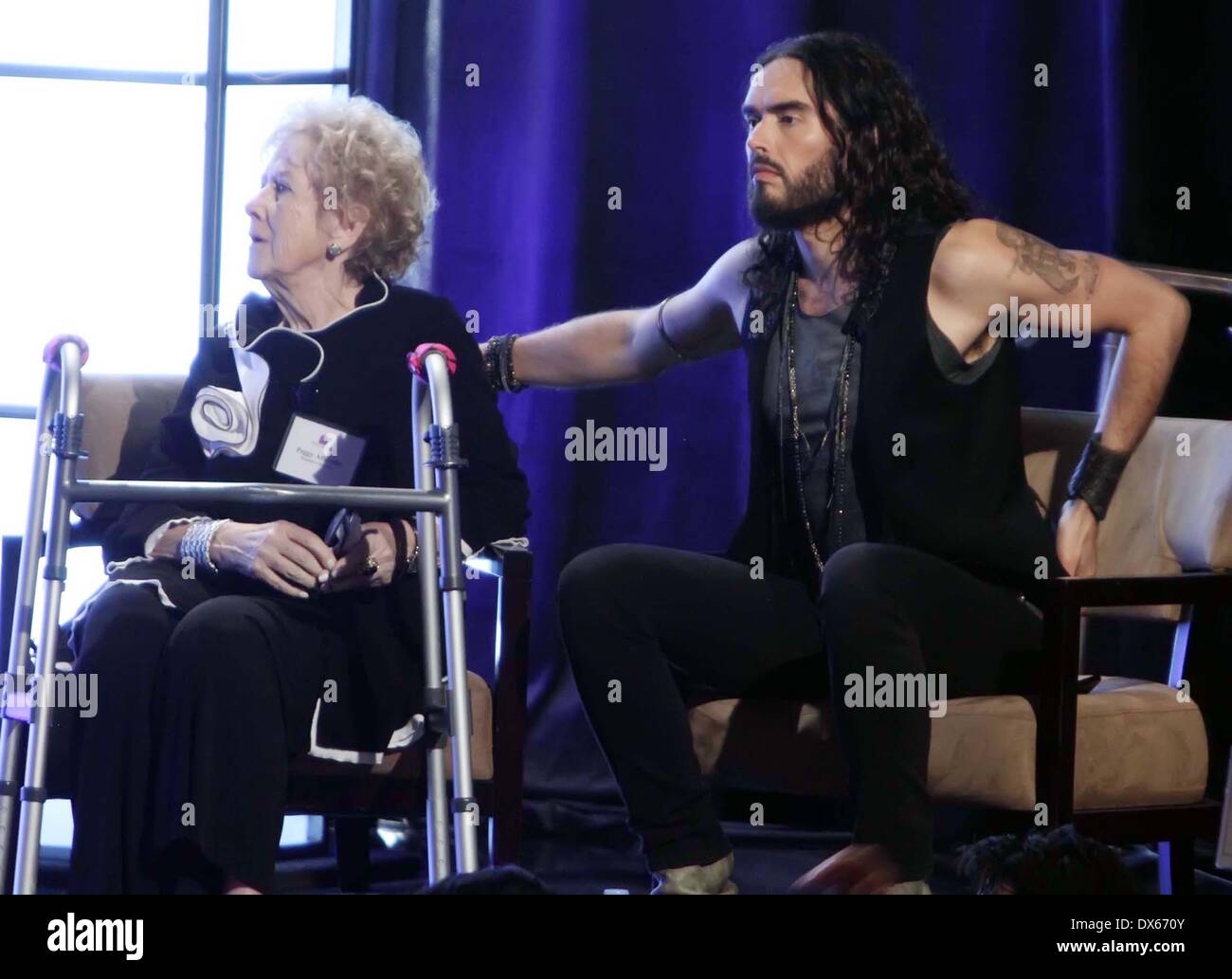 Russell Brand, Peggy Albrecht Friendly House LA Annual Awards Luncheon ...