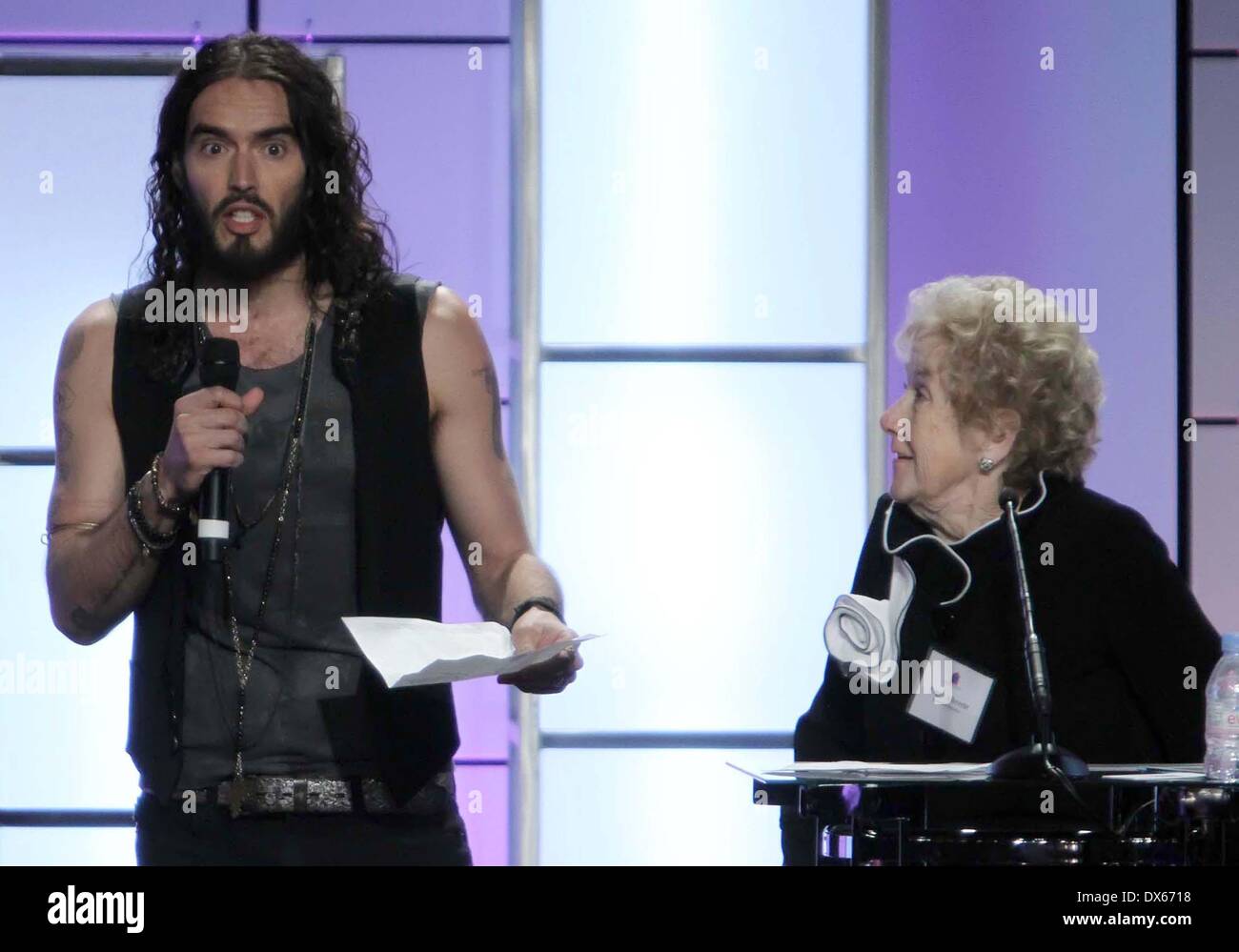 Russell Brand, Peggy Albrecht Friendly House LA Annual Awards Luncheon ...