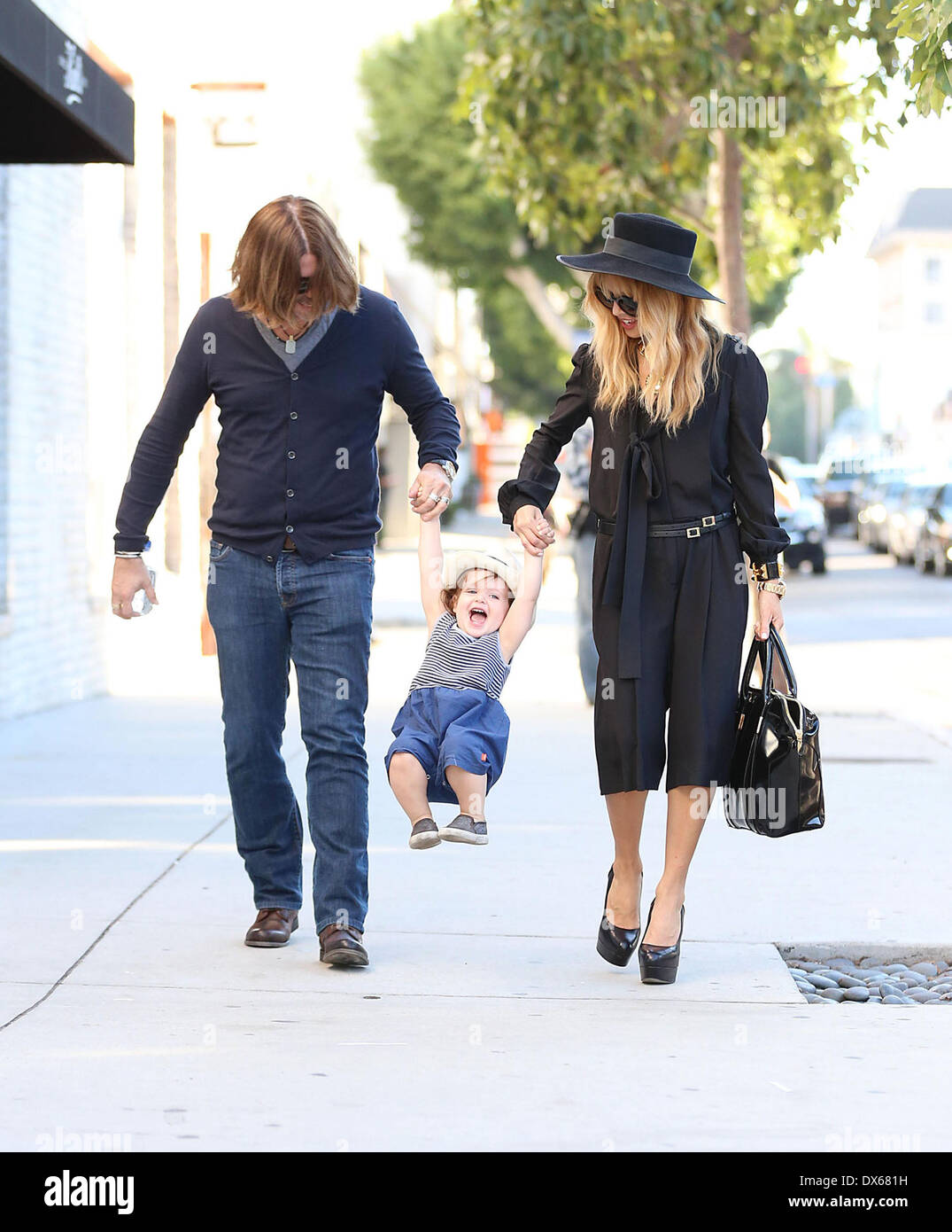 Roger Berman, Skyler Berman and Rachel Zoe Rachel Zoe films a segment ...