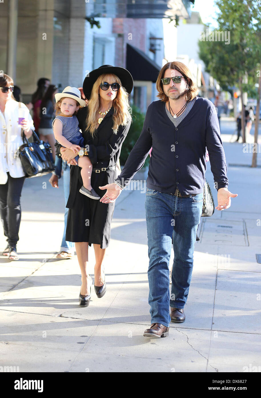 Roger Berman, Rachel Zoe and son Skyler Rachel Zoe films a segment for ...