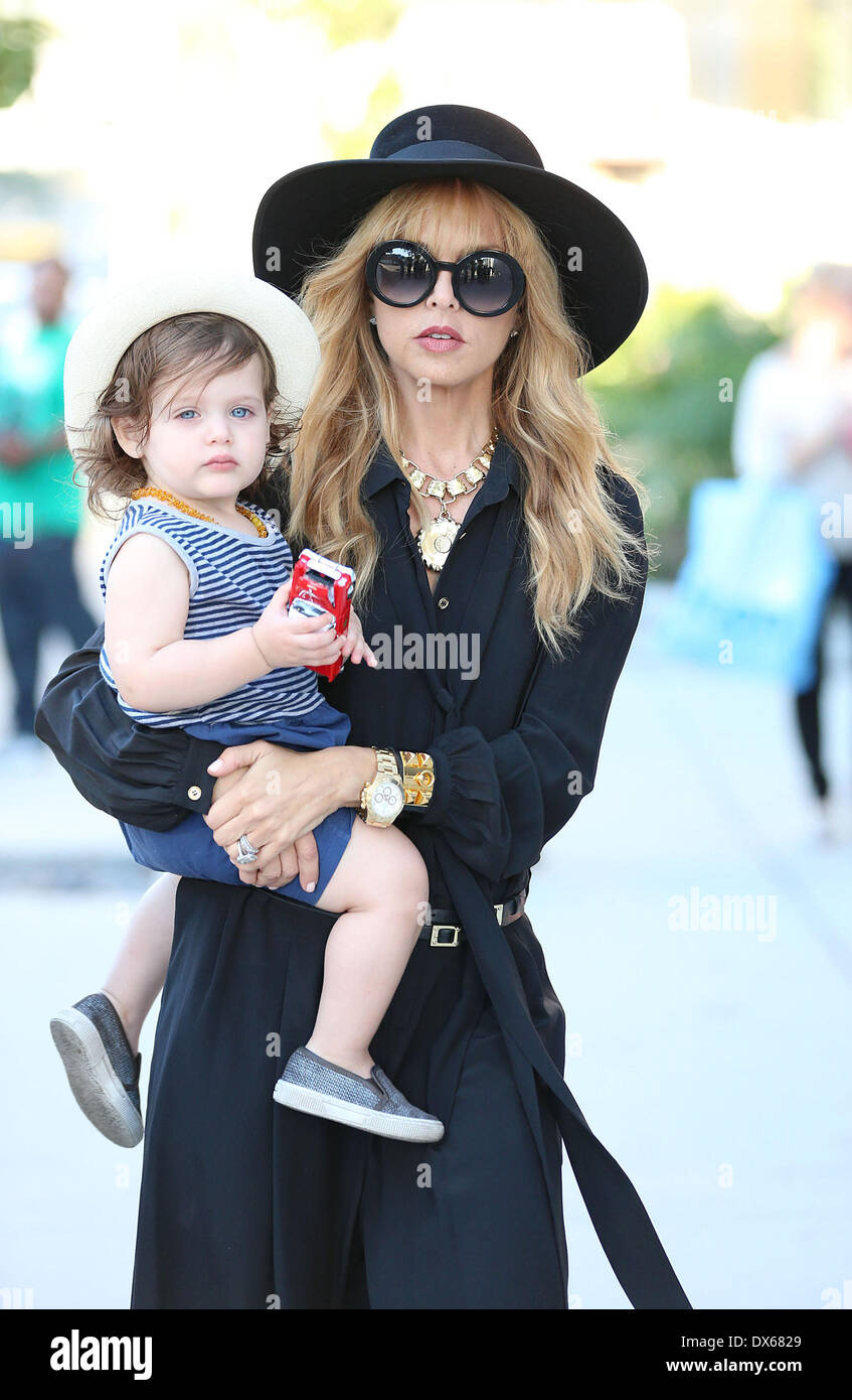 Rachel Zoe and son Skyler Rachel Zoe films a segment for her Reality TV ...