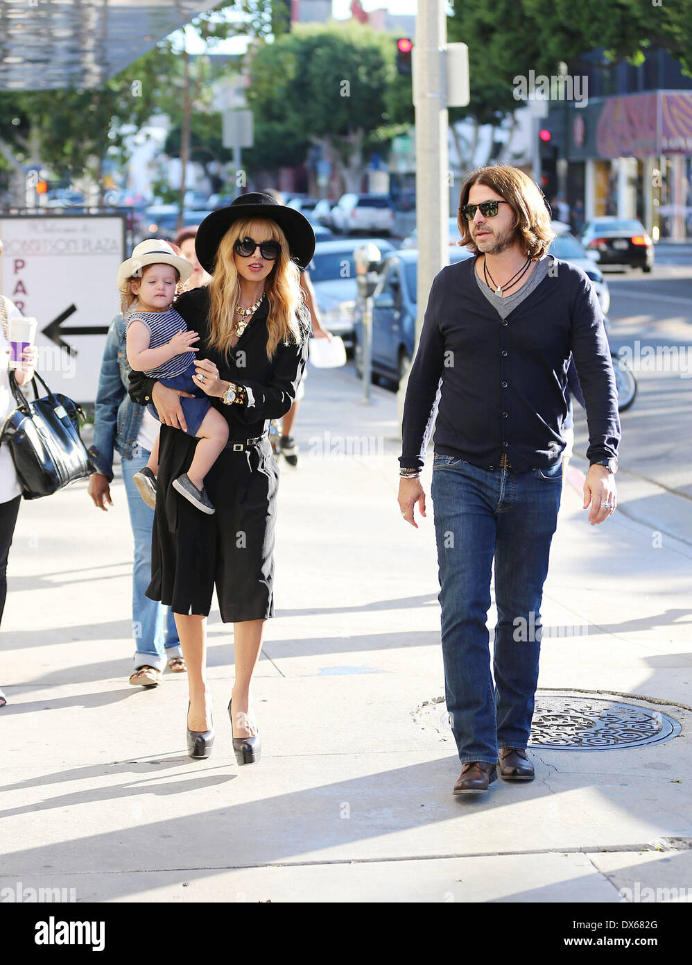 Rachel Zoe, son Skyler and Roger Berman Rachel Zoe films a segment for ...