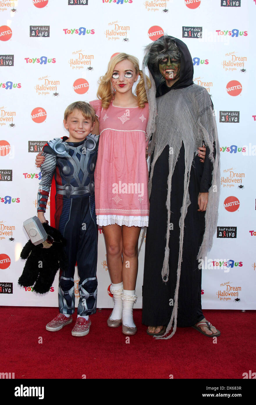 Phoenix List, Peyton List and Spencer List 'Keep A Child Alive Presents ...