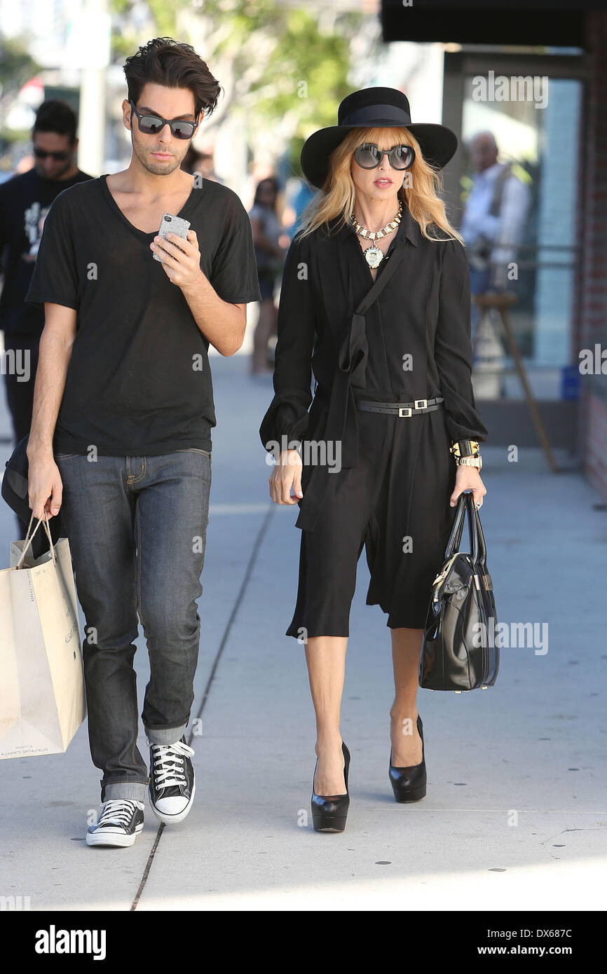 Rachel Zoe Rachel Zoe films a segment for her Reality TV show on ...