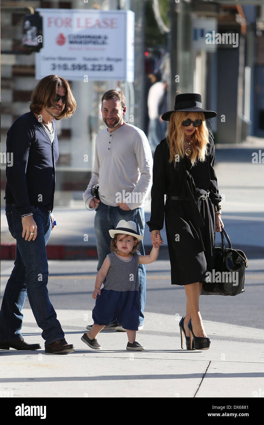 Rachel Zoe, Roger Berman and son Skyler Rachel Zoe films a segment for ...
