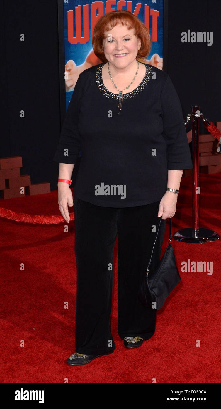 Edie McClurg The Los Angeles Premiere of 'Wreck-It Ralph' - Arrivals ...