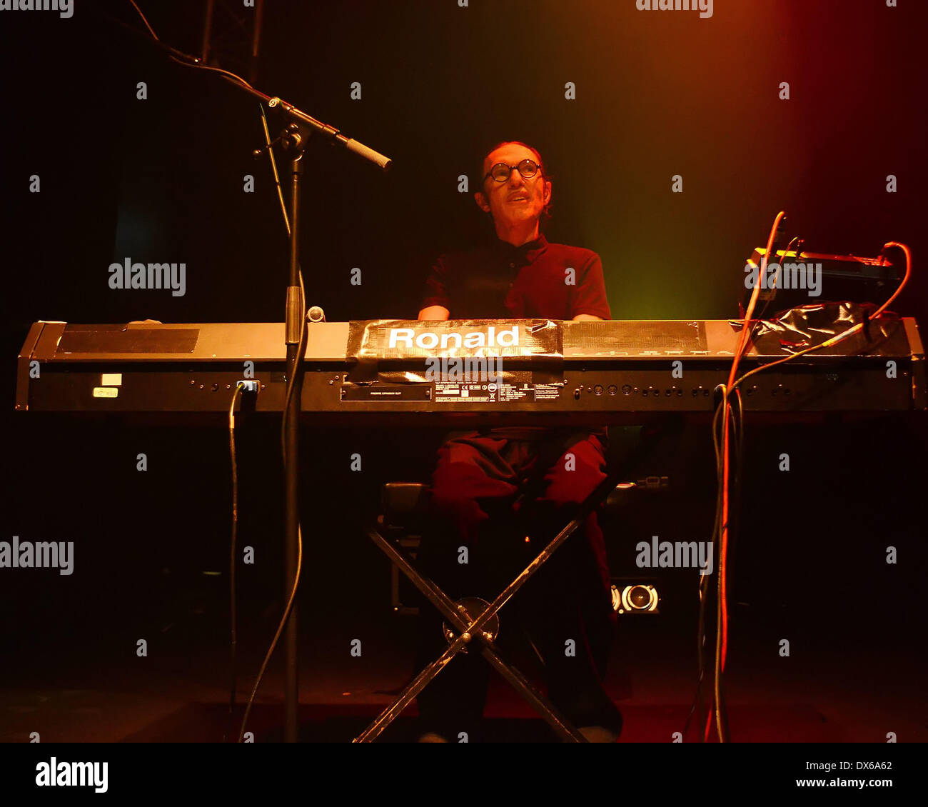 Ron Mael of Sparks performs live at the Button Factory Featuring: Ron ...