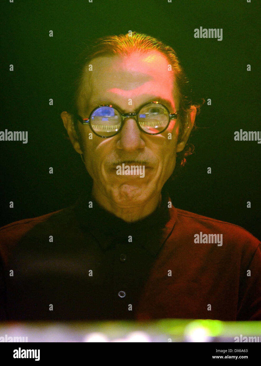 Ron Mael of Sparks performs live at the Button Factory Featuring: Ron ...