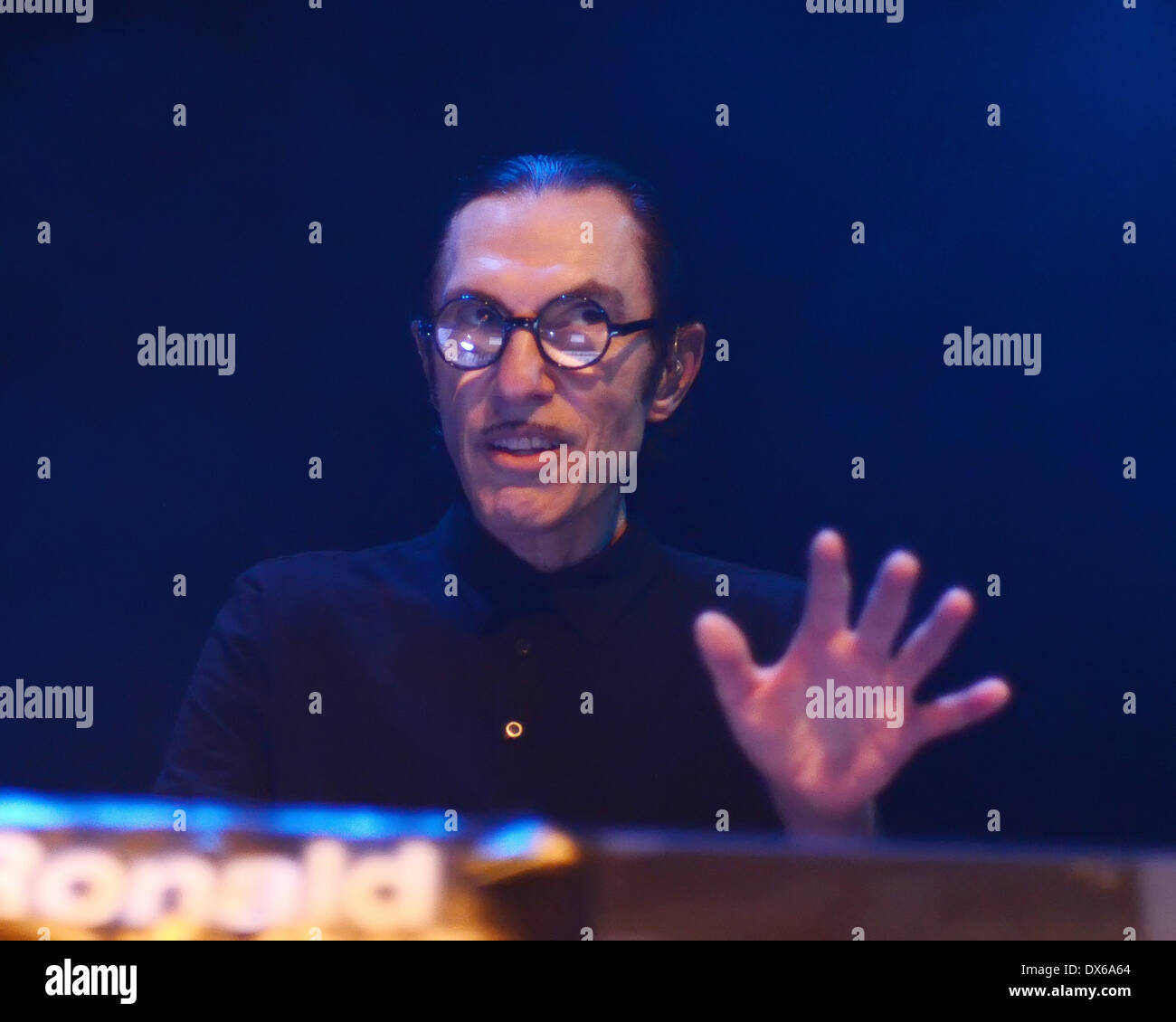 Ron Mael of Sparks performs live at the Button Factory Featuring: Ron ...