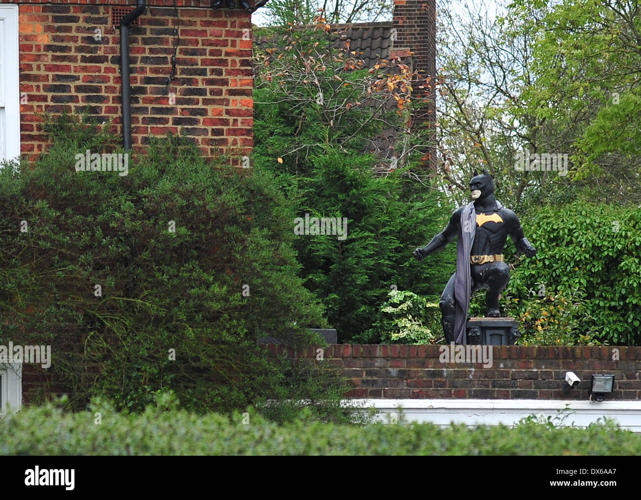 Jonathan Ross' neighbour's house Preparations are underway at Jonathan ...