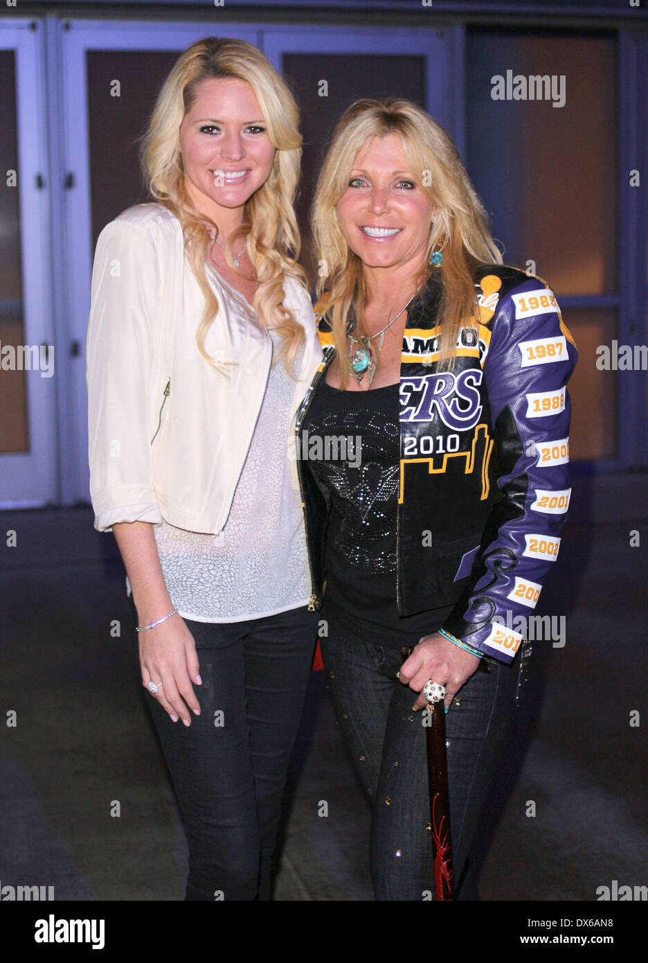 Ashley mattingly and pamela bach hasselhoff hi-res stock photography ...