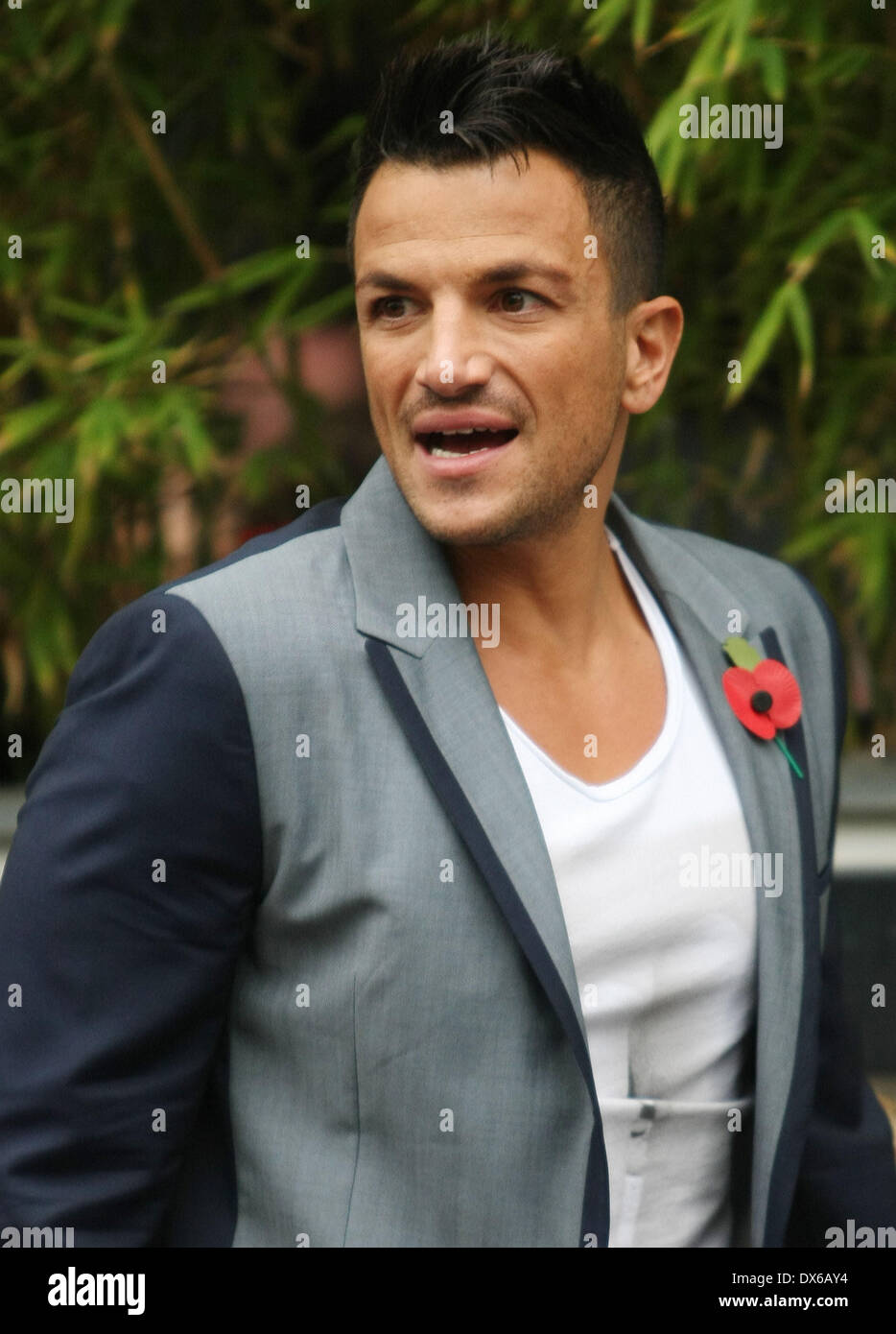Peter Andre at the ITV studios London, England - 31.10.12 Featuring ...