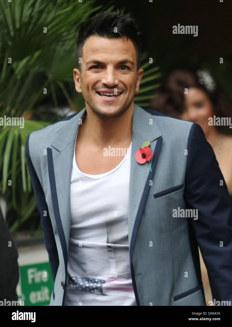 Peter Andre at the ITV studios London, England - 31.10.12 Featuring ...