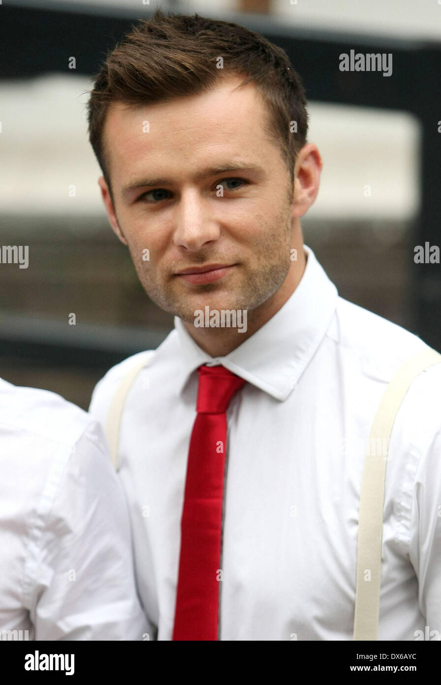 Harry Judd of McFly at the ITV studios London, England - 31.10.12 Where: London, United Kingdom ...