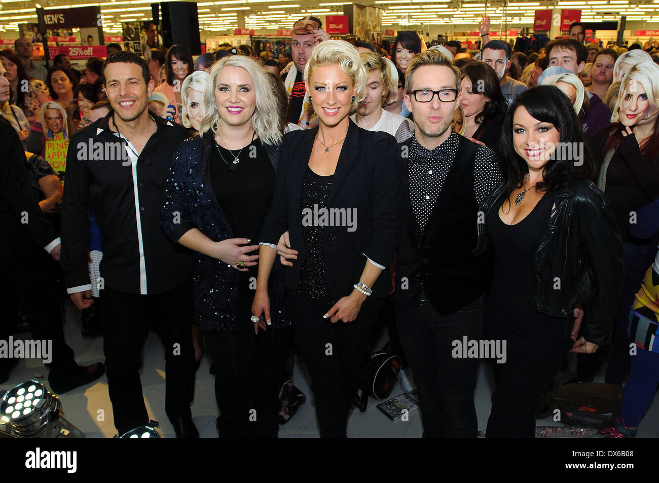 Lee Latchford-Evans, Claire Richards, Faye Tozer, Ian Watkins aka H and ...
