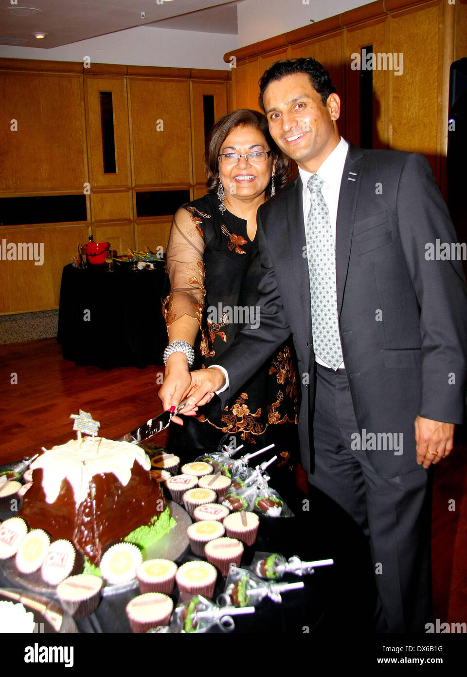 Janet Giddings and Jignesh Patel Today & Tomorrow celebratory party ...