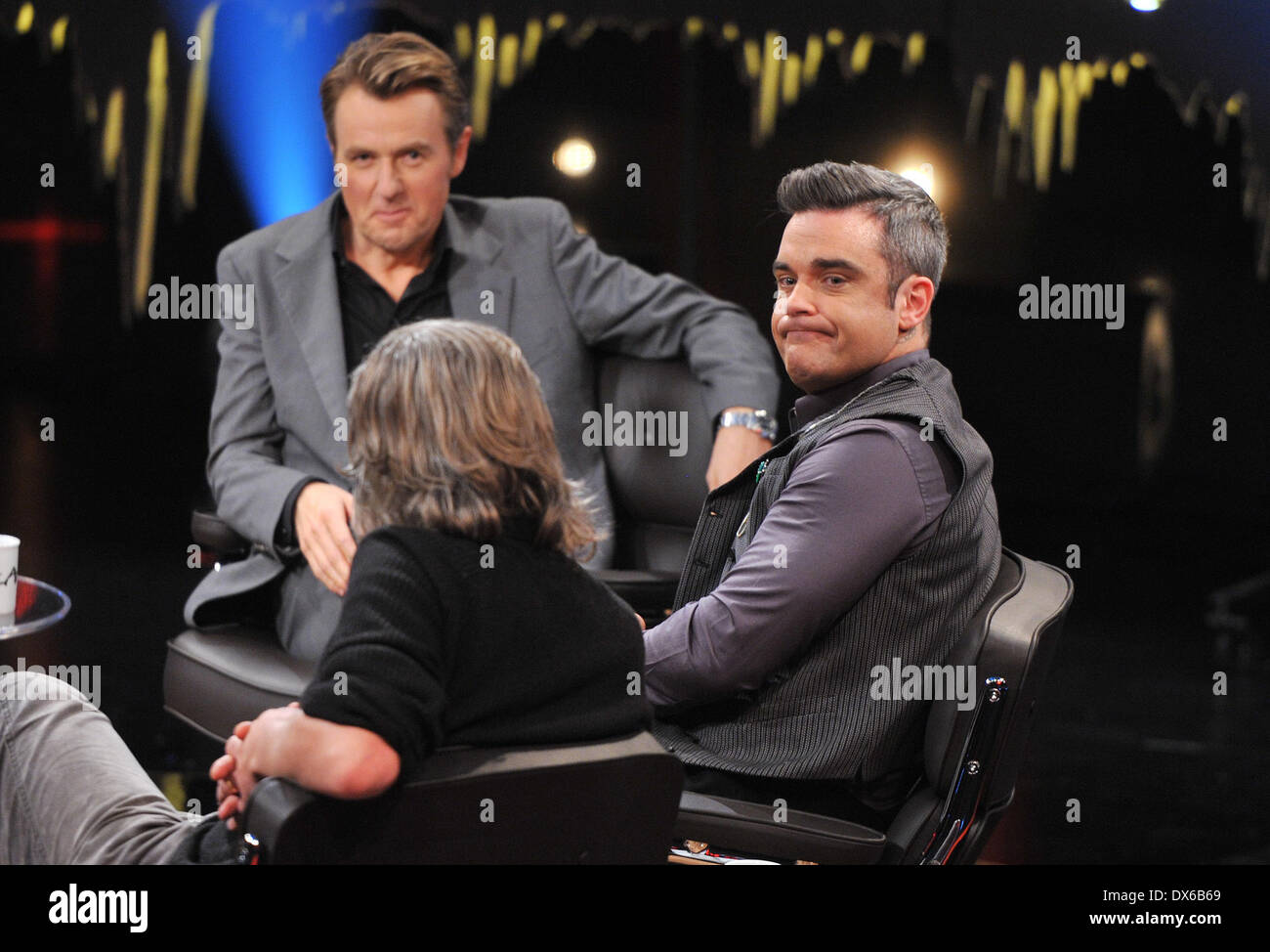 Fredrik Skavlan, Robbie Williams Scandinavian primetime talkshow ...