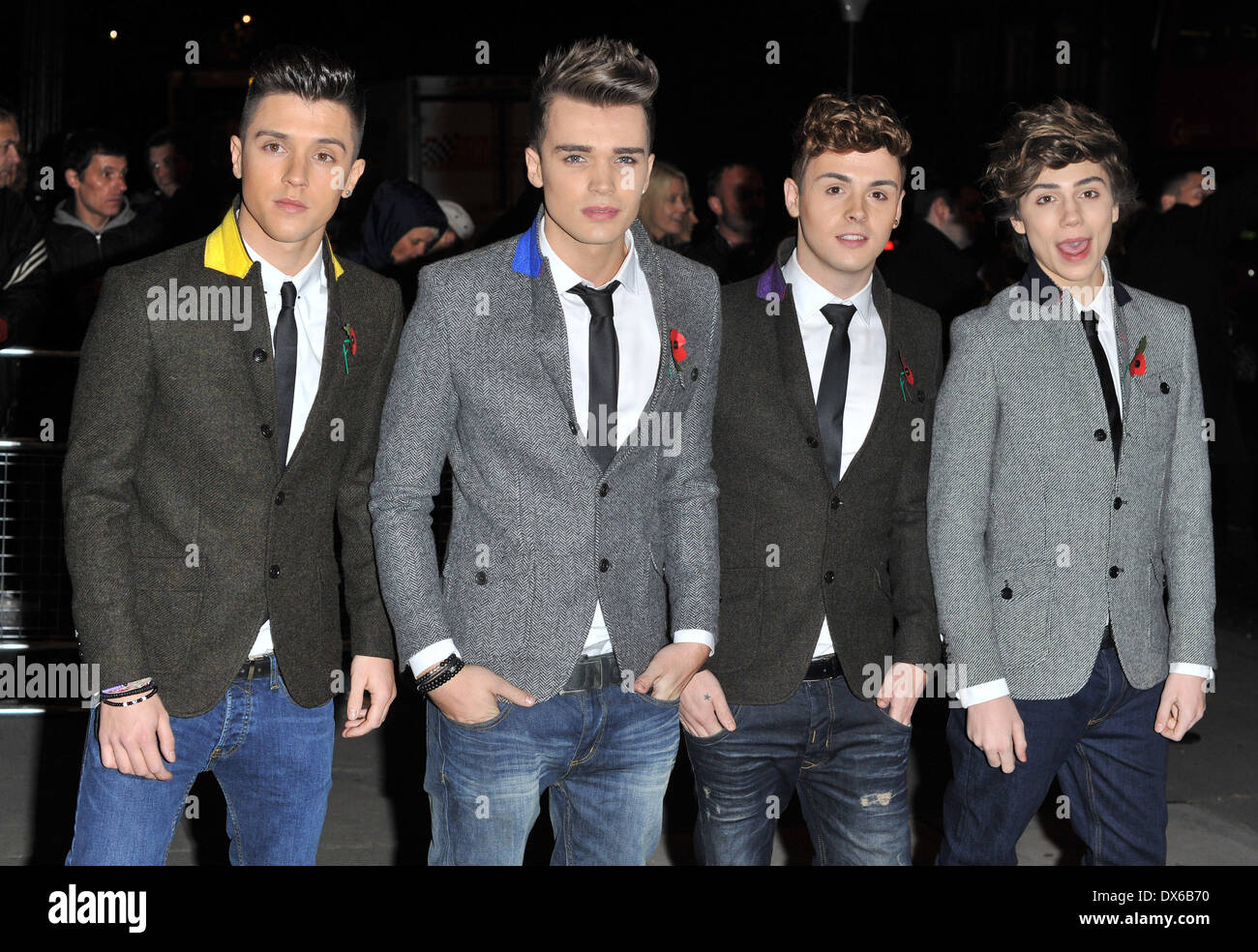 Jamie Hamblett, Josh Cuthbert, Jaymi Hensley and George Shelley of Union J Cosmopolitan Ultimate ...