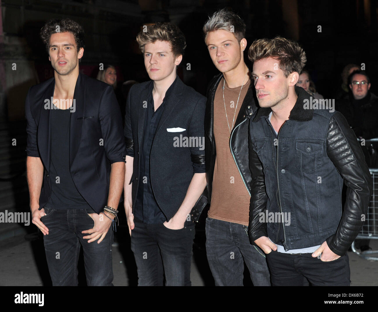 Andy Brown, Joel Peat, Ryan Fletcher and Adam Pitts of Lawson ...
