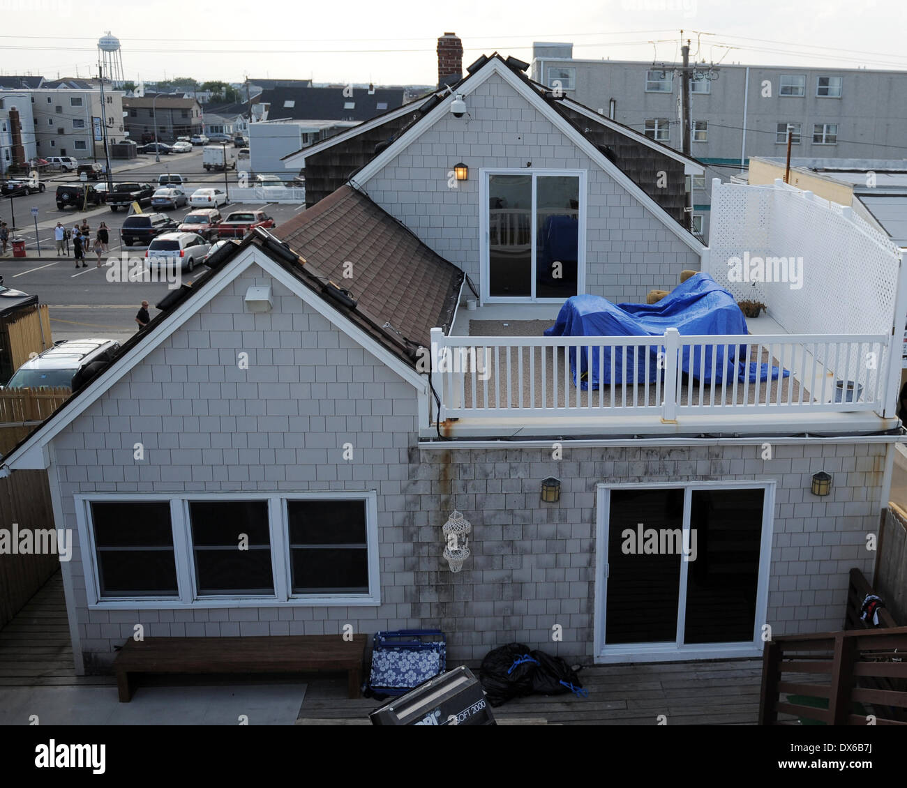 General view of 'Seaside Heights', the house that features in US ...