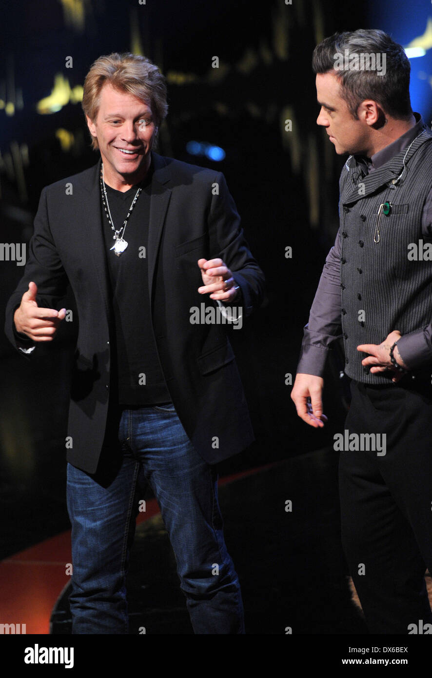 Jon Bon Jovi, Robbie Williams Scandinavian primetime talkshow 'Skavlan ...