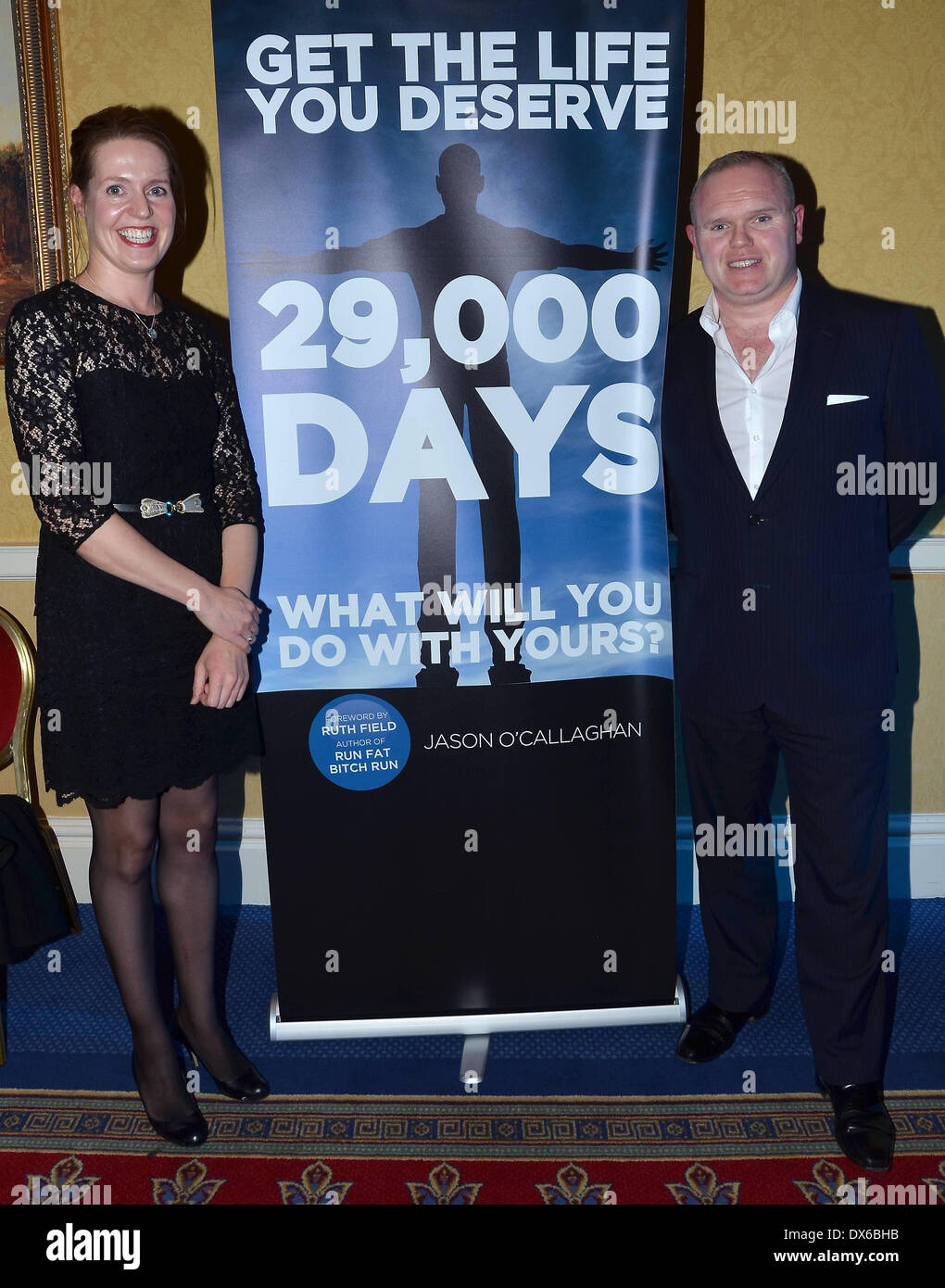 Ruth Field and Jason O'Callaghan Reception for the launch of Jason O ...